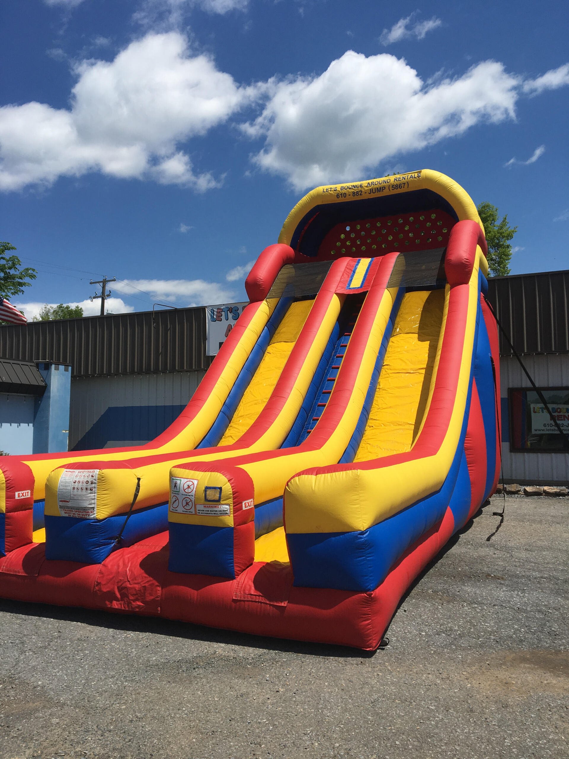 Inflatable Dry Slides | Tropical Slide | Coopersburg, PA