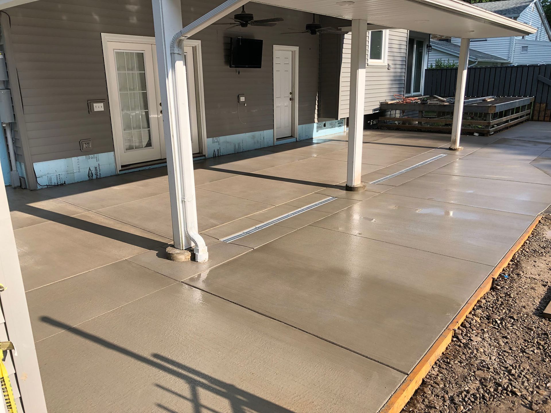 Concrete Patio Installation and Replacement Greater Rochester NY