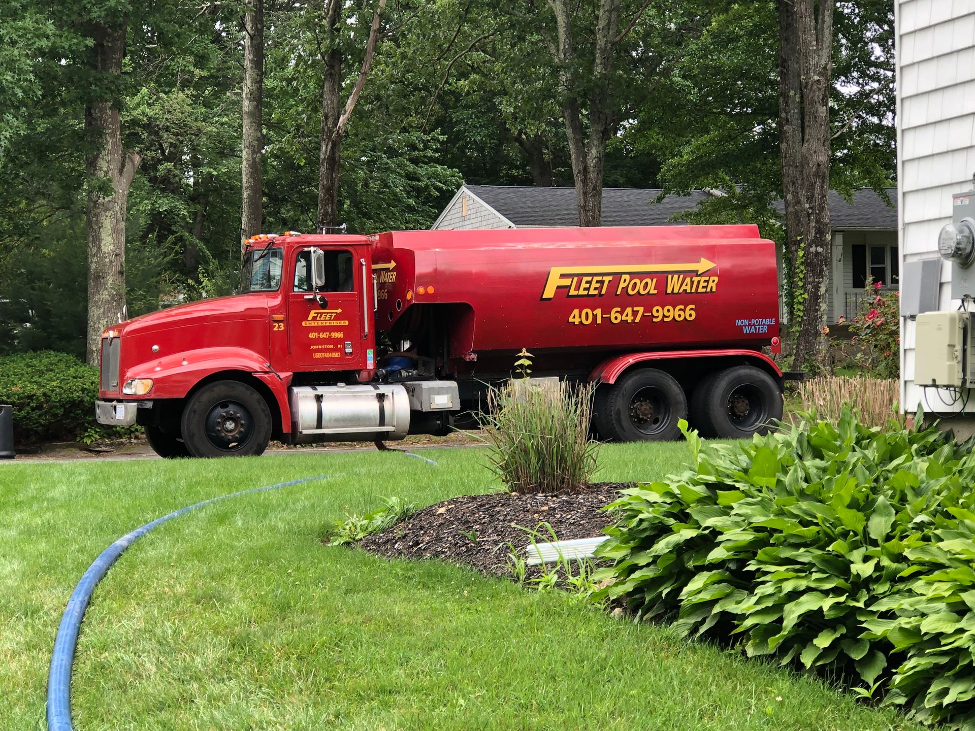 Gallery | Fleet Water Delivery | Pool Water Delivery