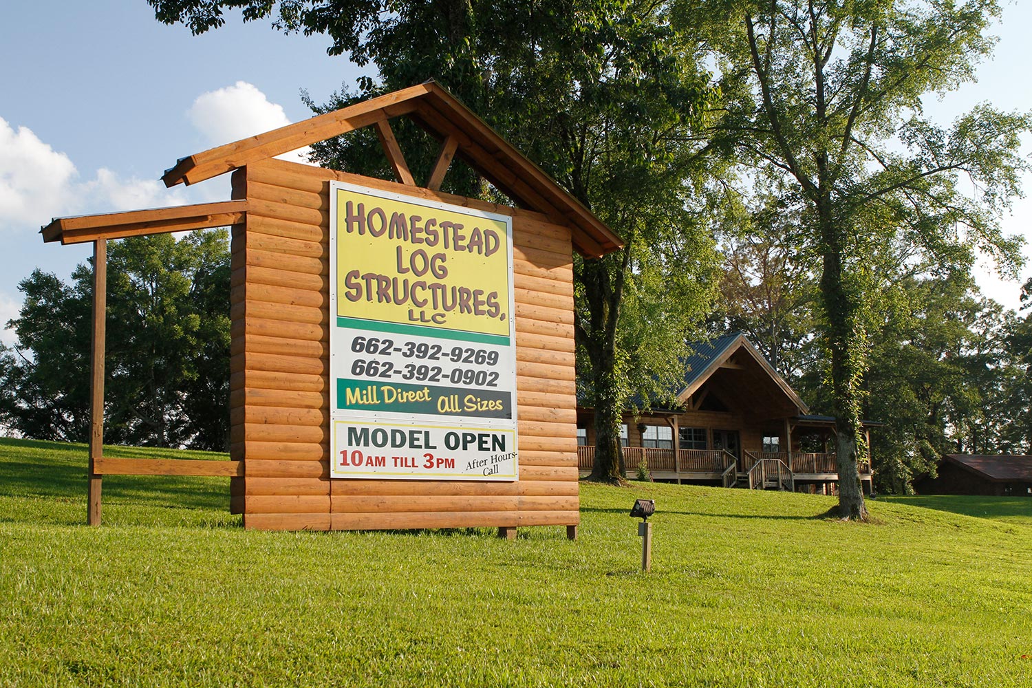 Homestead Log Structures Gallery | East Winona, MS