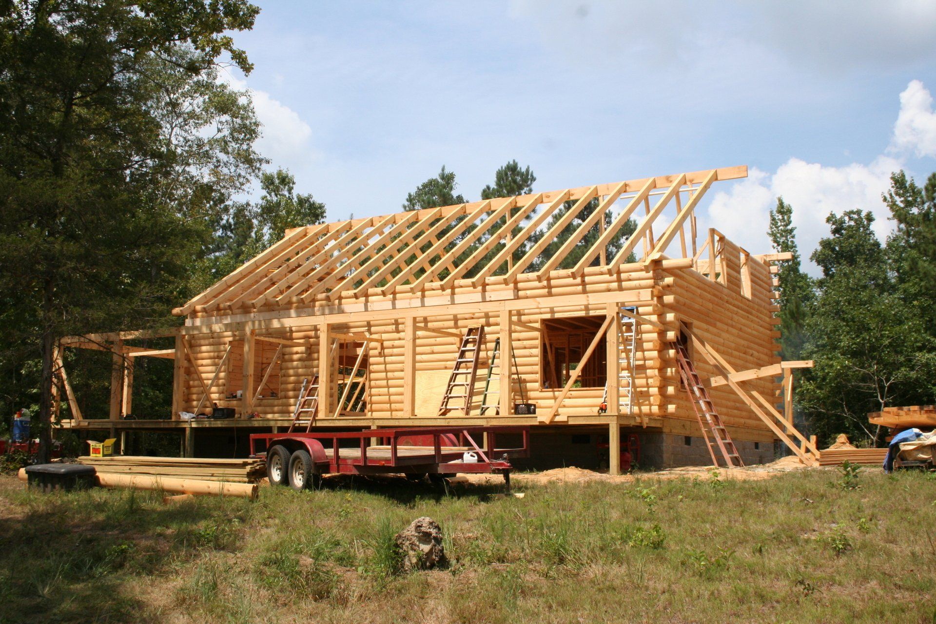 Homestead Log Structures Gallery | East Winona, MS
