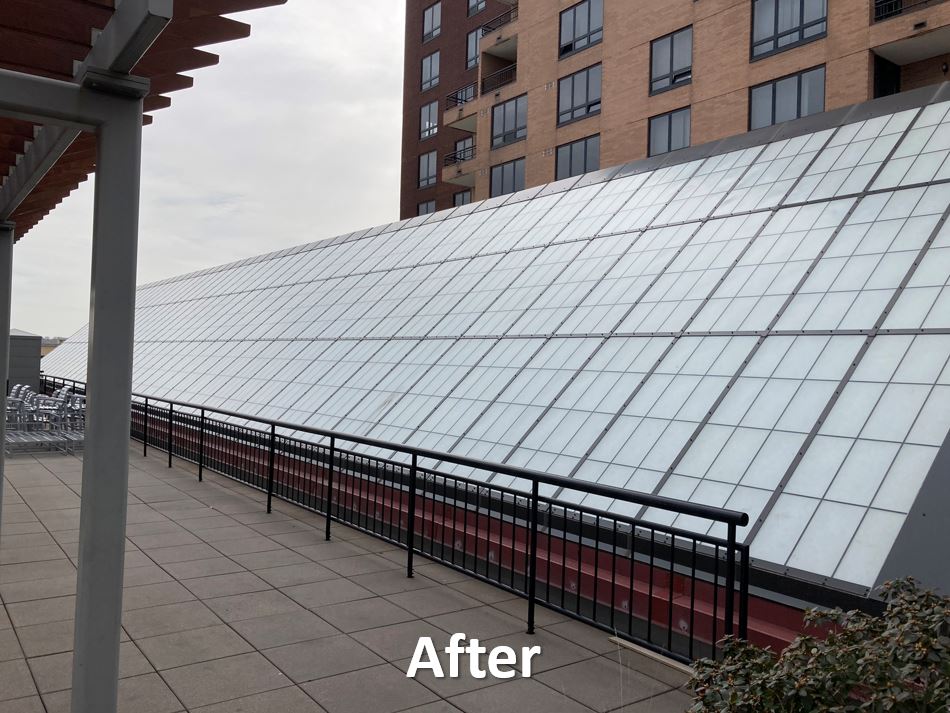 W. L. Hall Company Galtier Plaza Kalwall Translucent Panel Skylight ...