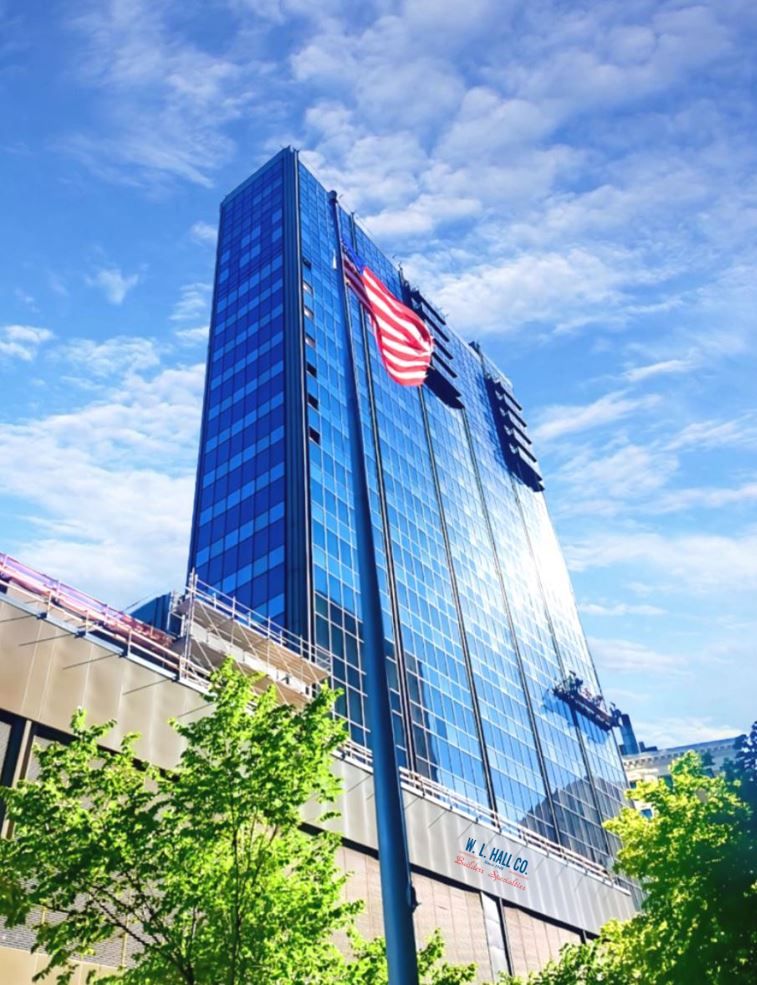 W. L. Hall Company Metro Square Building (St Paul, MN) Curtainwall ...