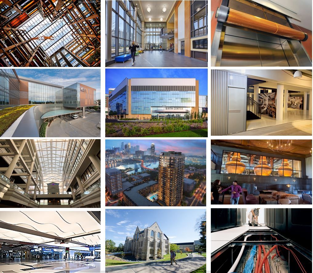 W. L. Hall Company Metro Square Building (St Paul, MN) Curtainwall ...