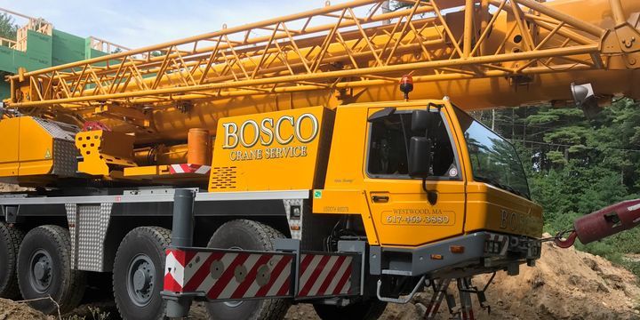 Crane Rental Boston, MA | Bosco Crane Co Inc