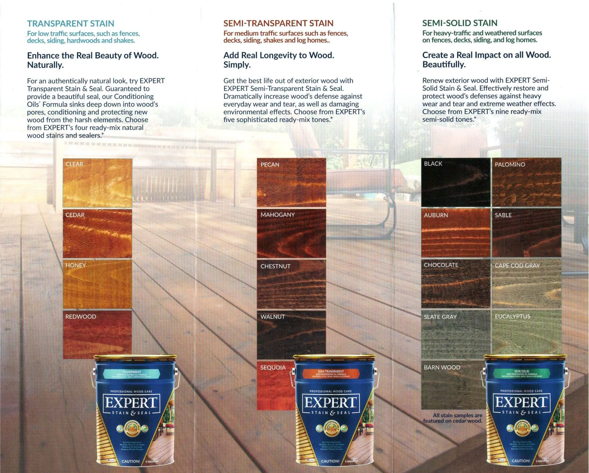 Stain and Seal Services | Palm Bay, FL