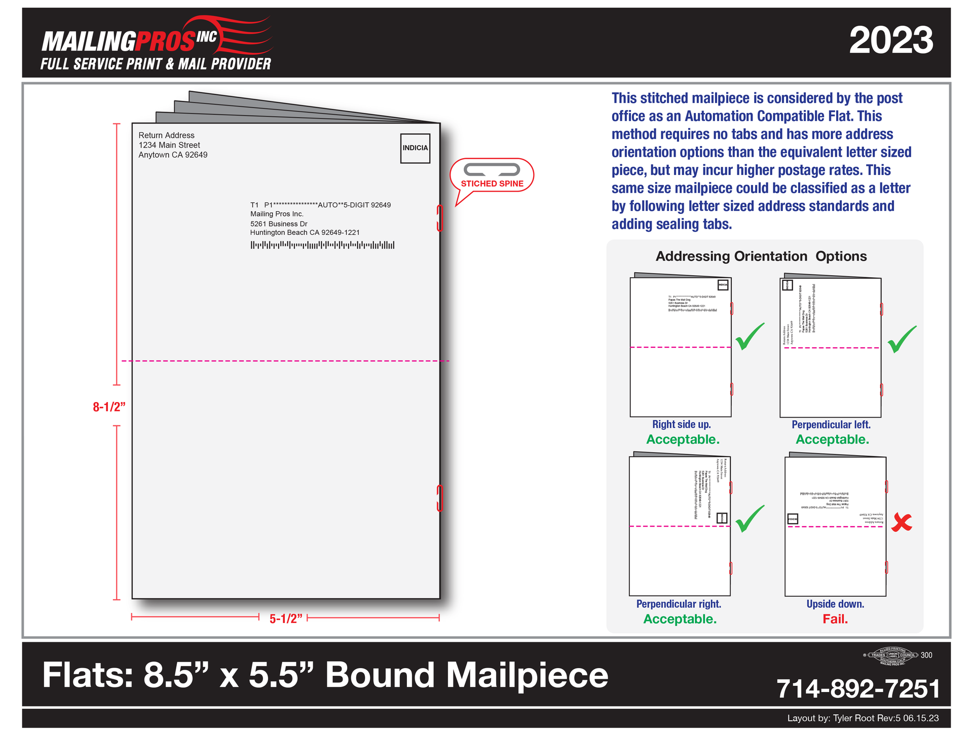 Templates | Mailing Pros Inc