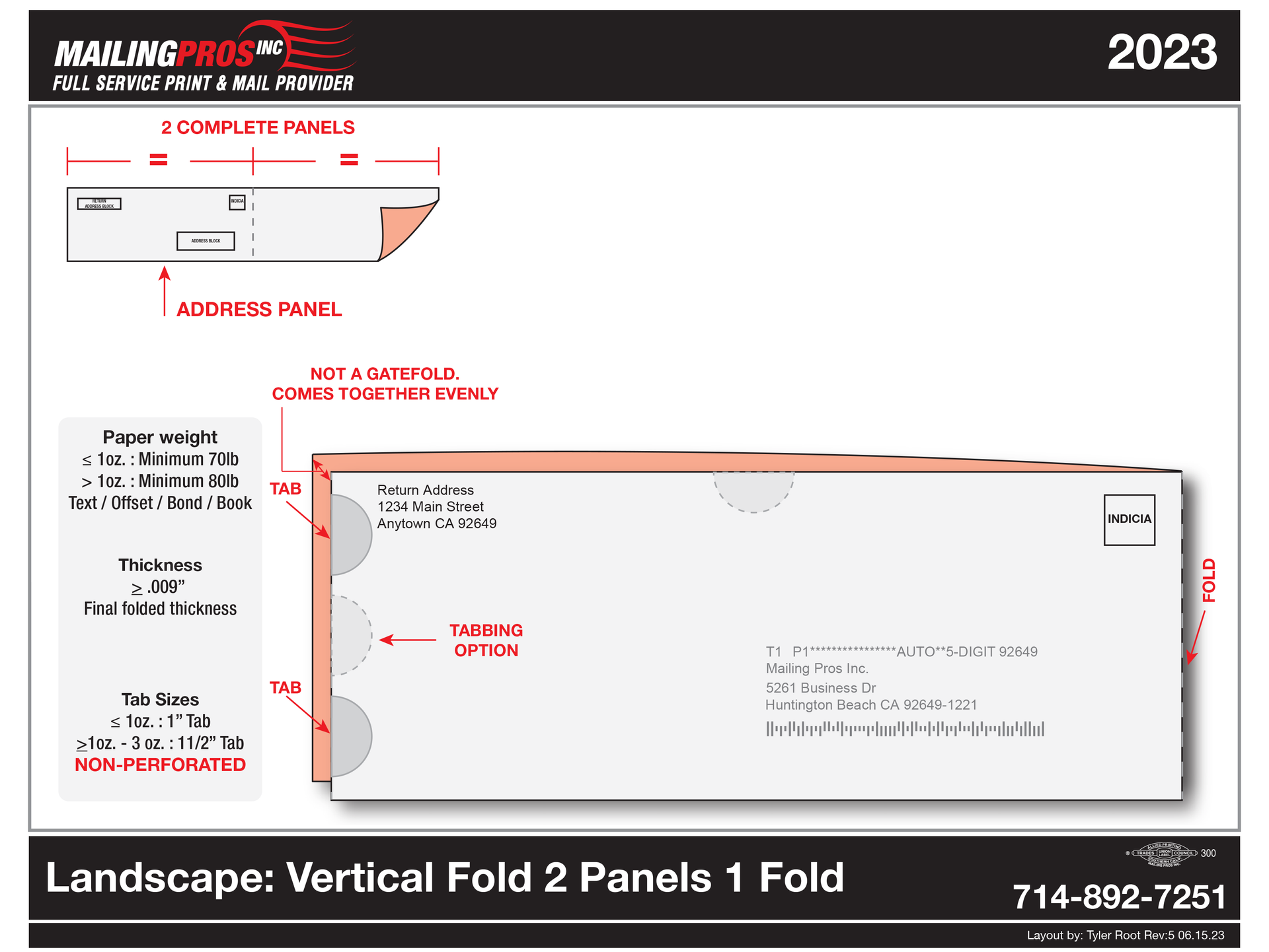 Templates | Mailing Pros Inc