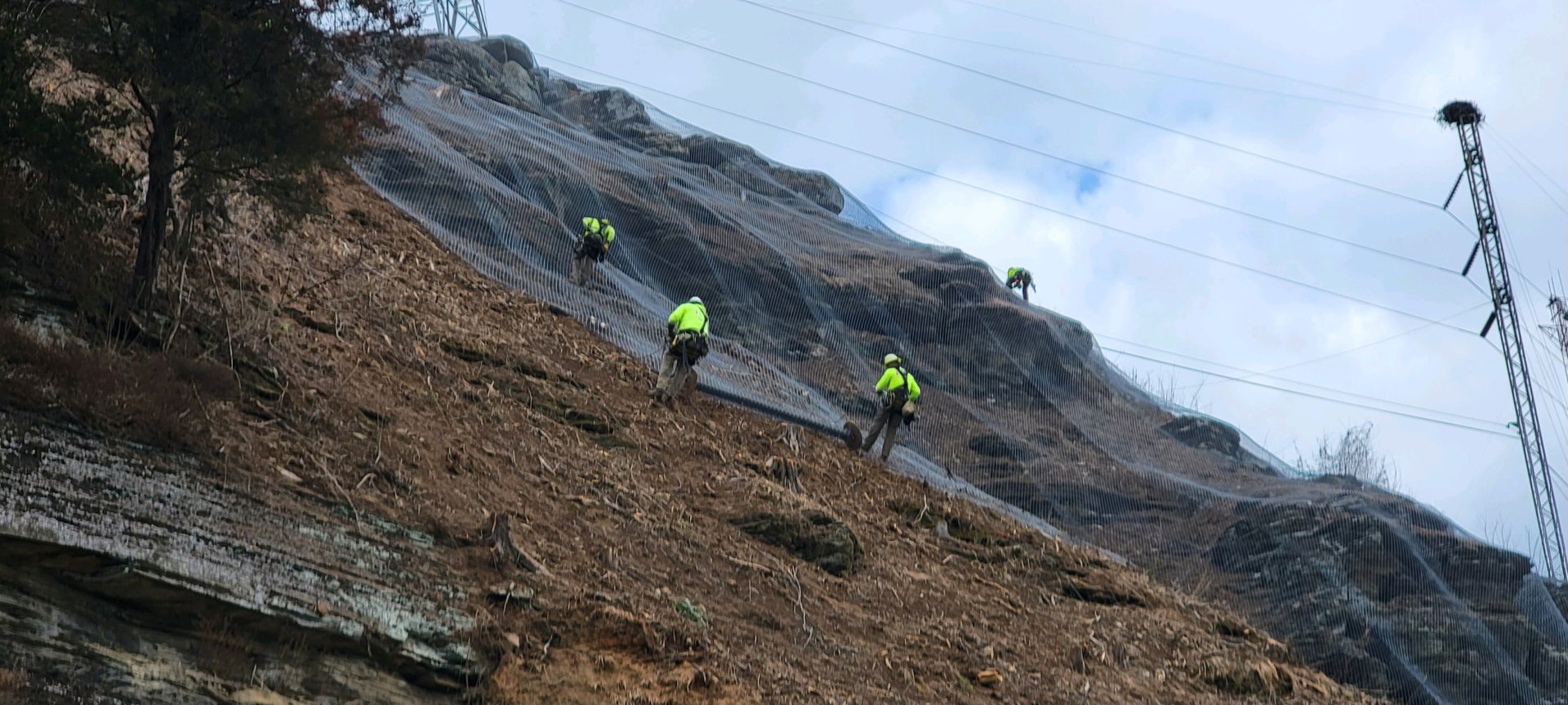 Slope Stabilization | Ameritech Slope Constructors