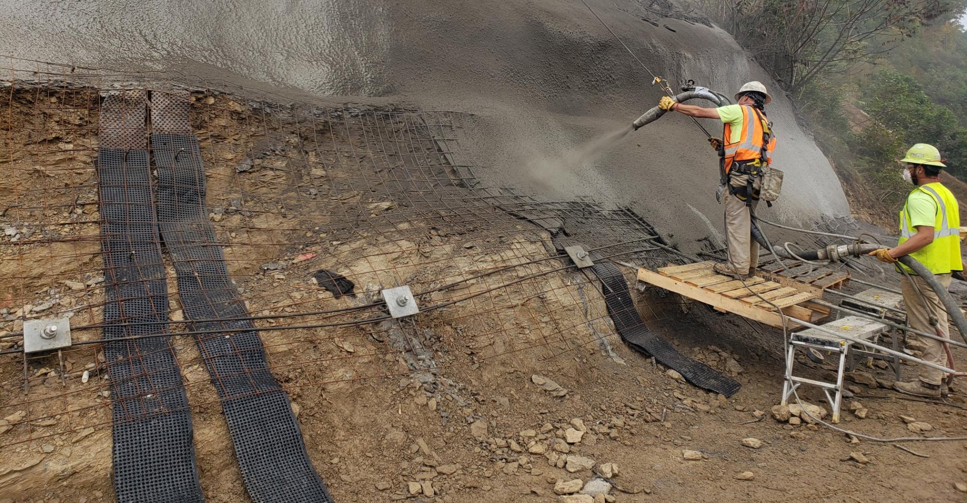 Slope Stabilization | Ameritech Slope Constructors