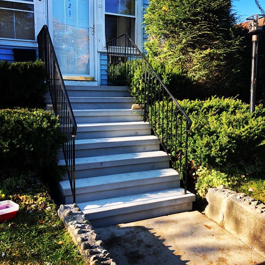 Precast Stairs Installation | New England