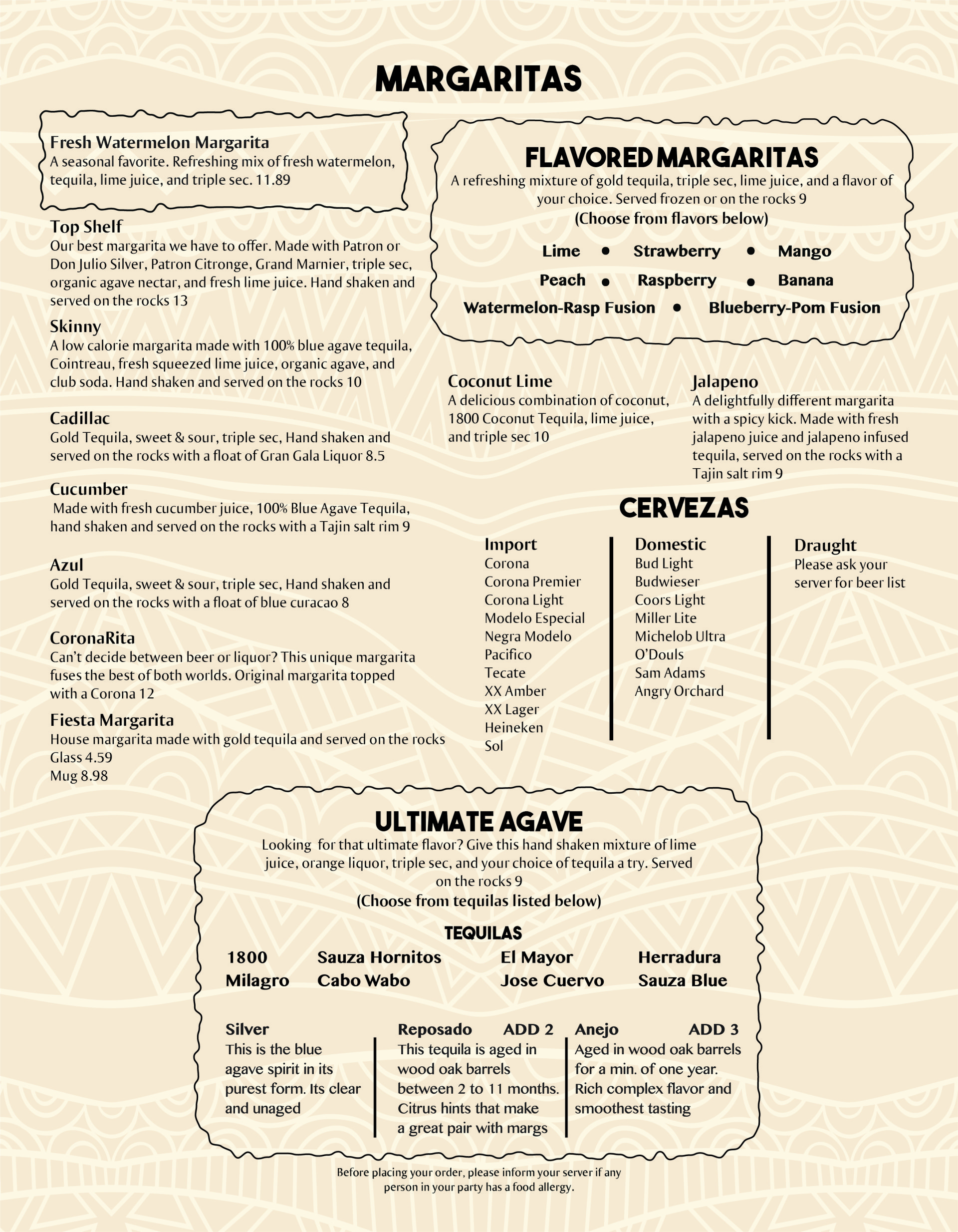 Fiesta Mexican Restaurant QR Menu | Dartmouth, MA