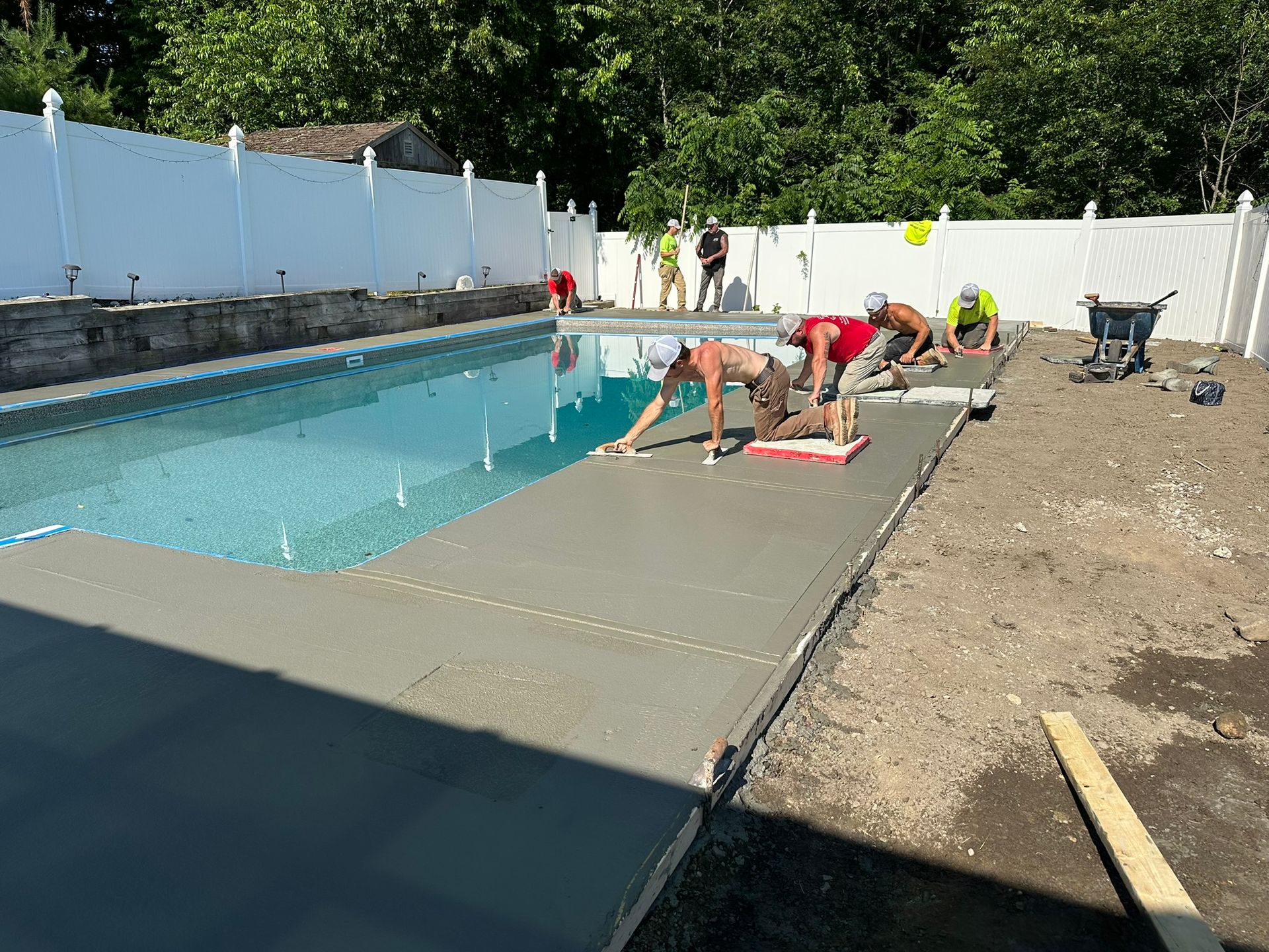 Concrete Patios & Pool Aprons | Woonsocket, RI