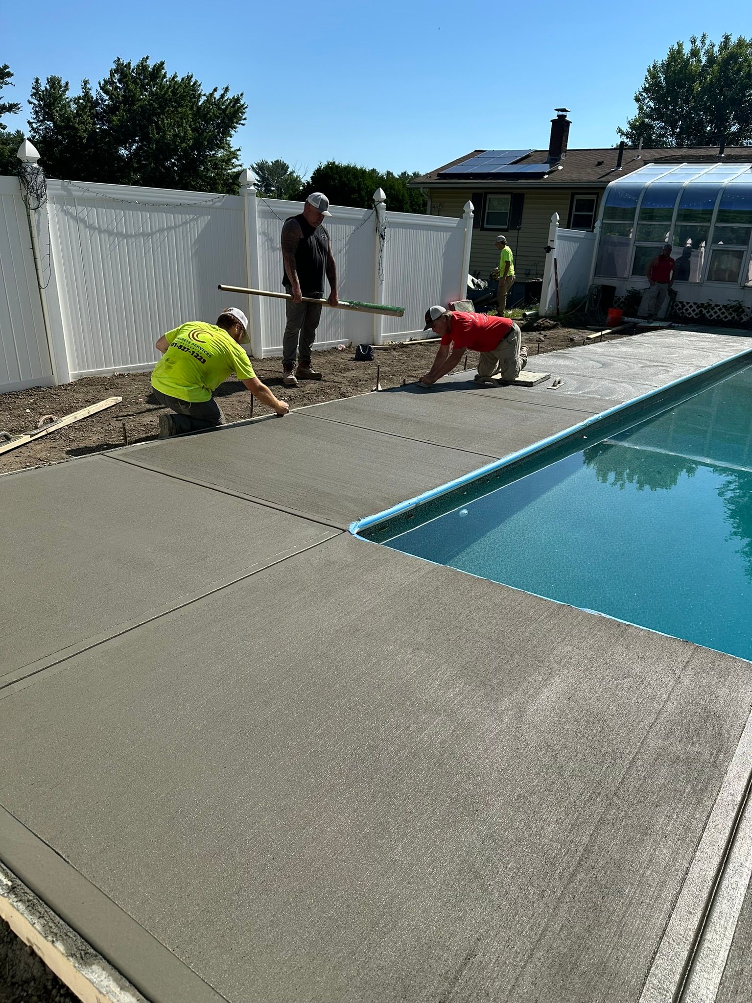 Concrete Patios & Pool Aprons | Woonsocket, RI