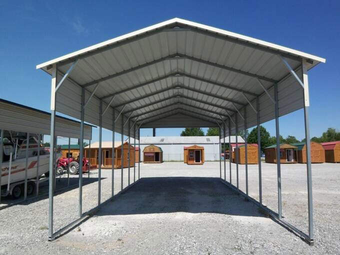 Metal RV Covers - Next Day Metal Buildings
