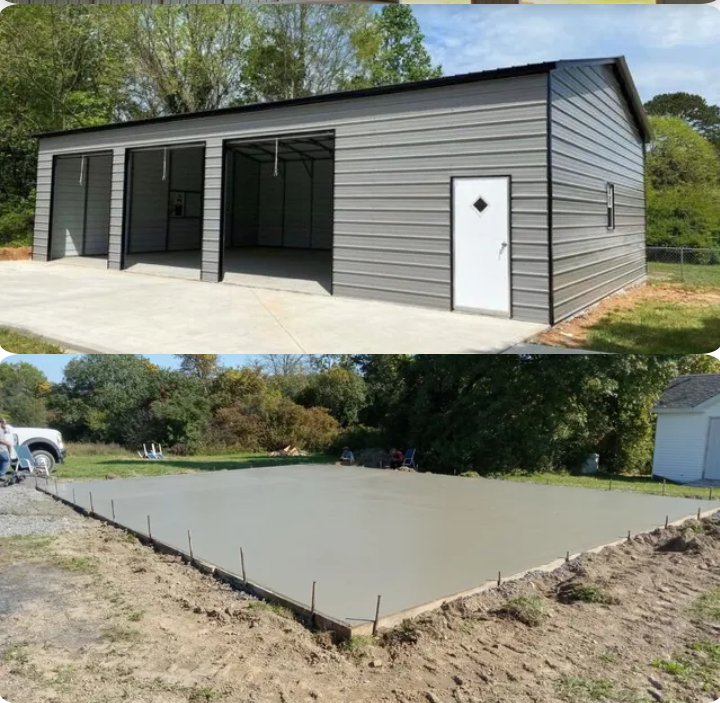 Metal Building and Slab Packages | Next Day Metal Buildings