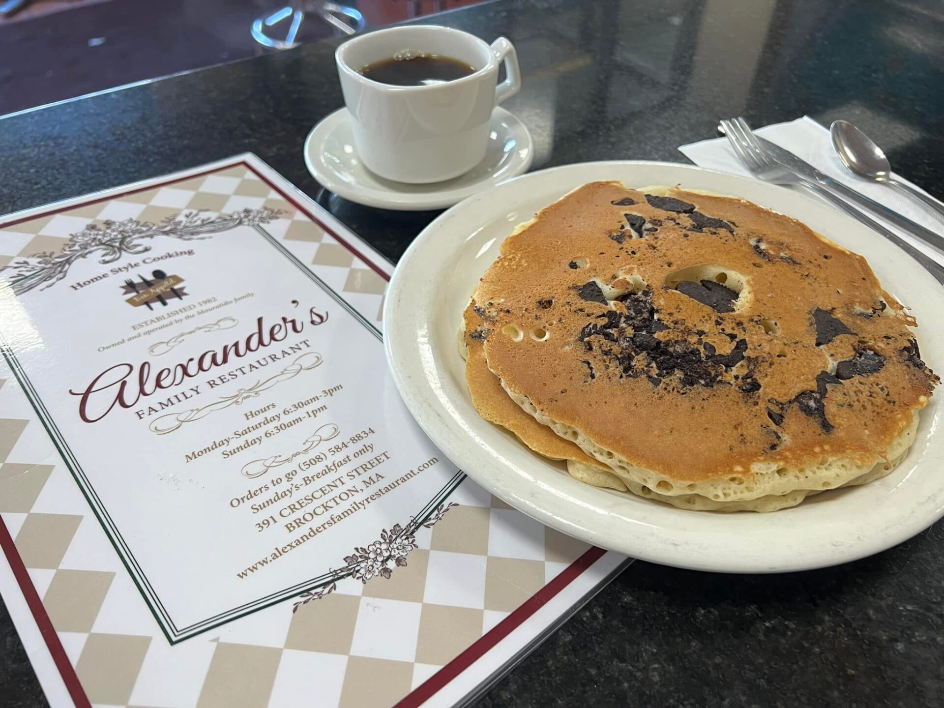 Alexander's Family Restaurant | Breakfast Menu | Brockton MA