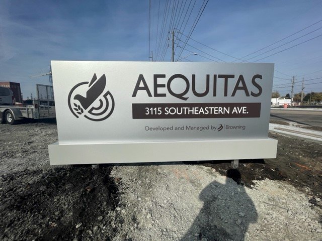 Essential Architectural Signs Freestanding Gallery Indianapolis