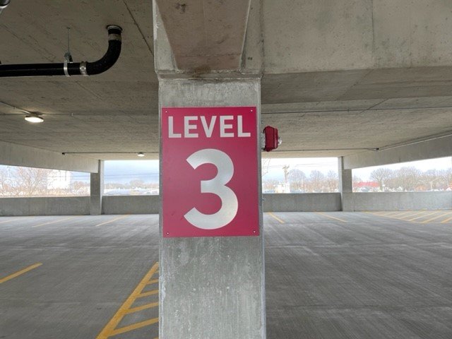 Essential Architectural Signs Parking Garage Gallery Indianapolis