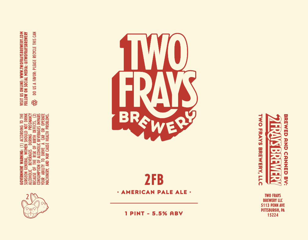 Brewery Pittsburgh, PA | Two Frays Brewery