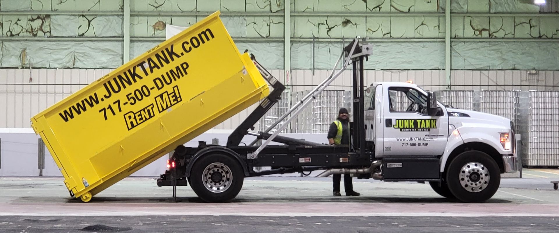 Dumpster Rental Harrisburg, PA | Hershey, PA | Junk Tank
