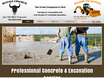 Buffalo Concrete | Cement Layers | Mandan, ND