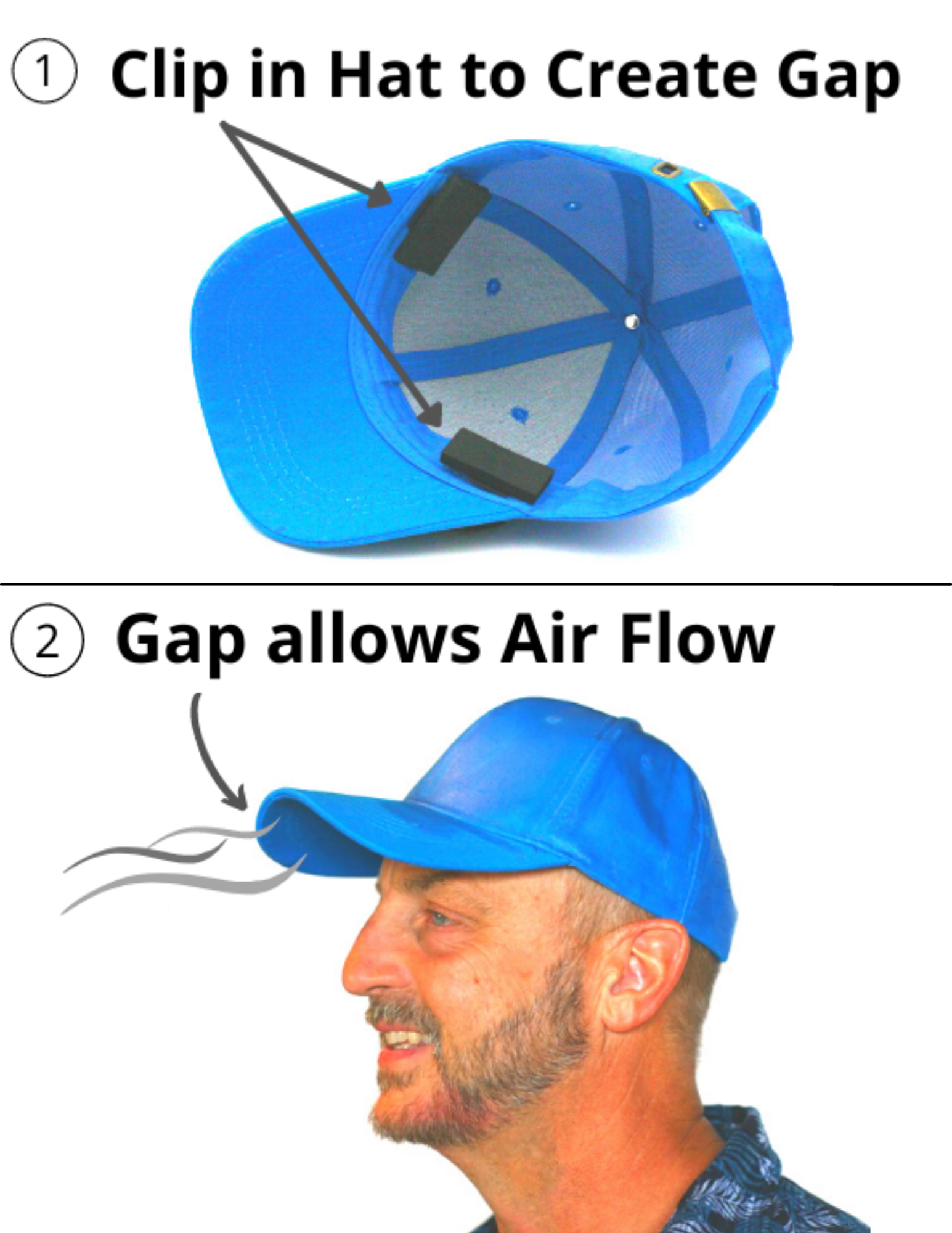 Hat Vent | Clip Inside Your Hat | Sterling Heights, MI