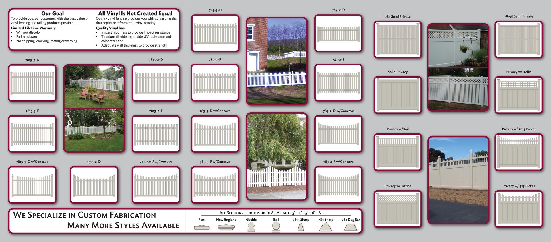 Fencing Gallery | Central PA