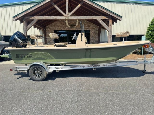 2026 Carolina Skiff E18 JVX CC w/ Suzuki 75; $Call for Pricing$