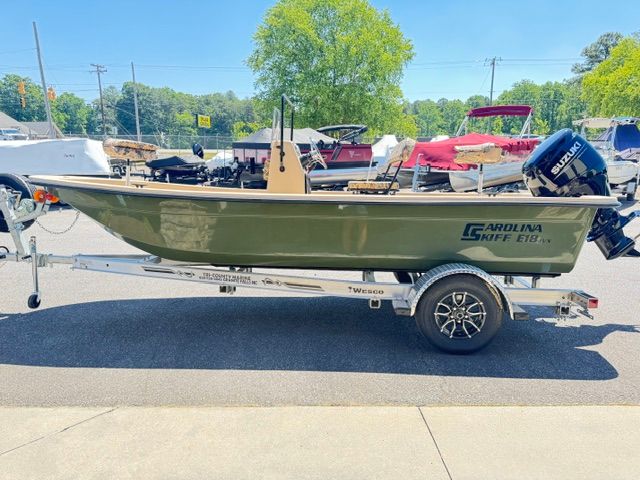 2026 Carolina Skiff E18 JVX CC w/ Suzuki 75; $Call for Pricing$