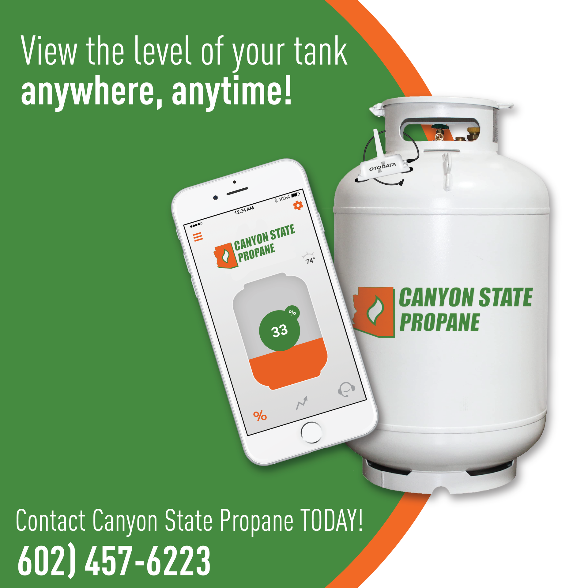 Tank Level Monitoring | Phoenix AZ | Canyon State Propane